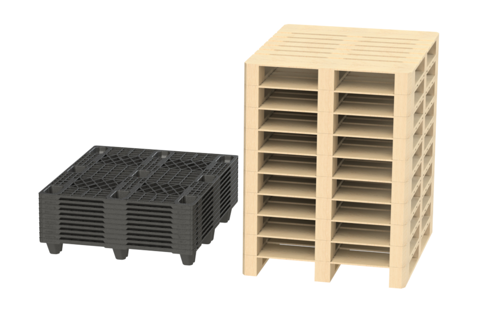 Introducing the New 109 Plastic Pallet: Light on Weight, Strong in ...